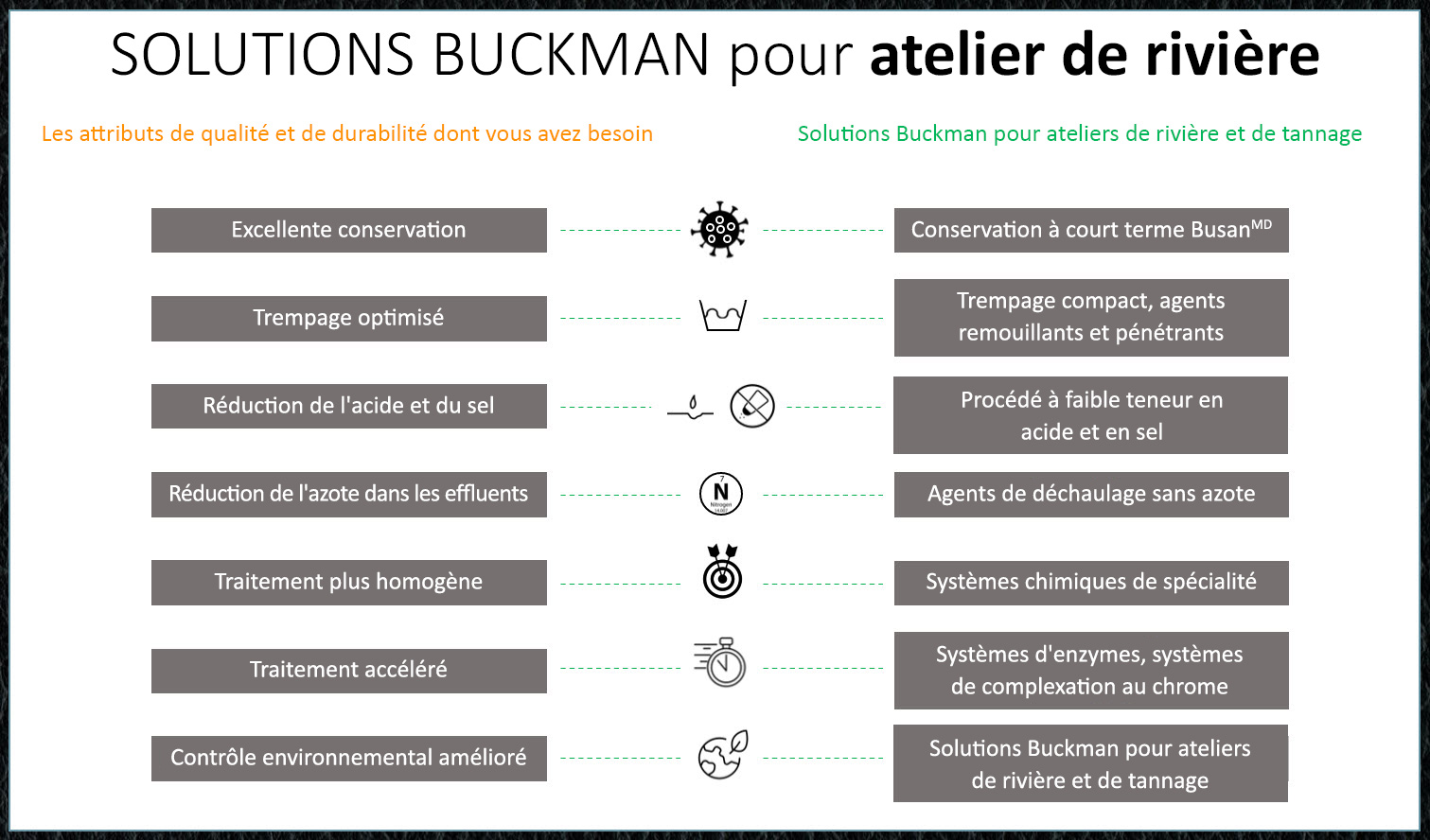Ateliers de rivière et de tannage - Buckman